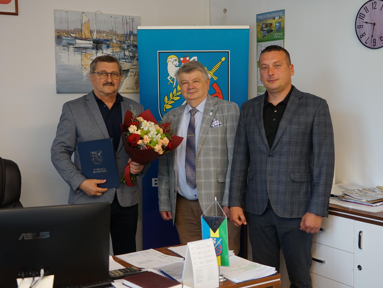 40-lecie pracy Stanisława Popiela